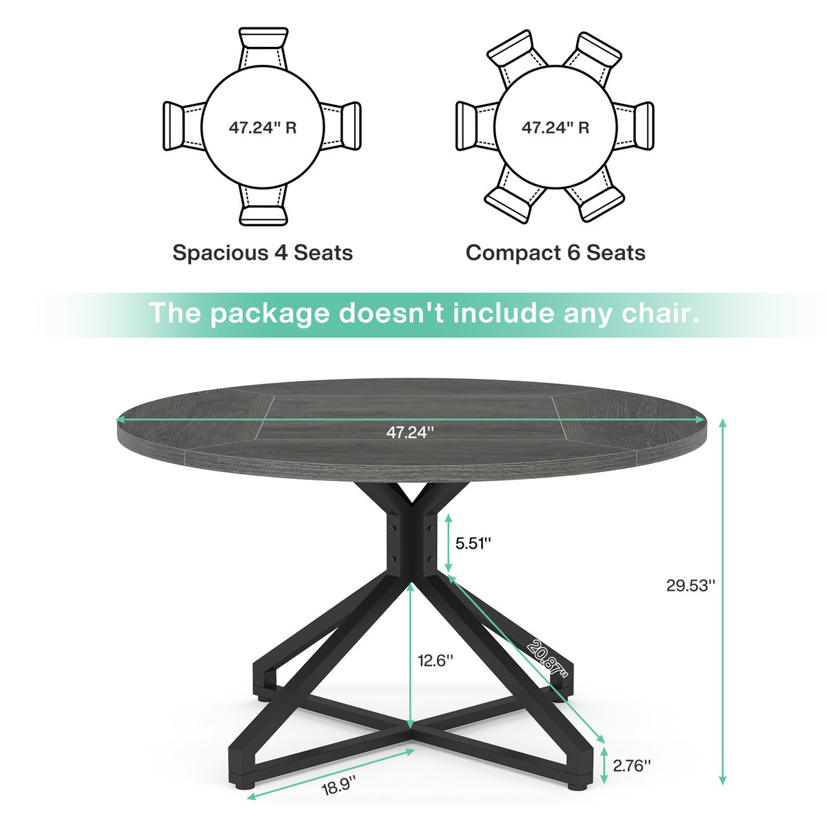 Ebern Designs Small Round Conference Table - Wayfair Canada