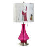 Lark Manor™ Austin Allen James - Dekiya - Fuchsia Festival Pink Glass ...