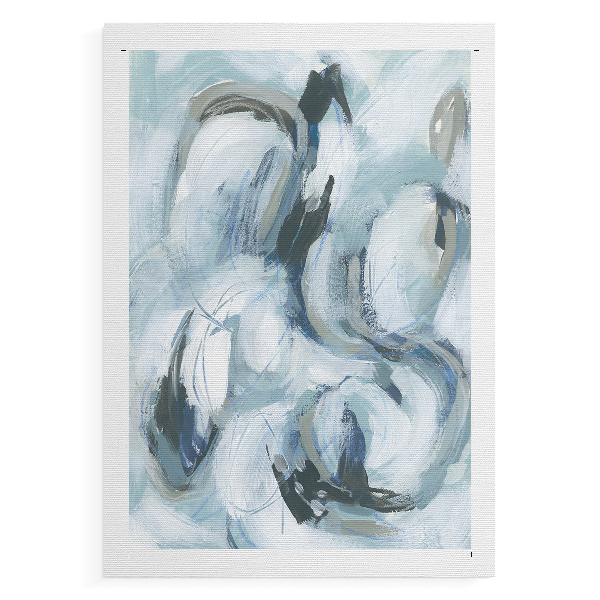 Ivy Bronx Fluid Receptor II -Canvas Print Only - NOT FRAMED | Wayfair