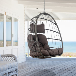 Single Person Porch Swings You'll Love | Wayfair