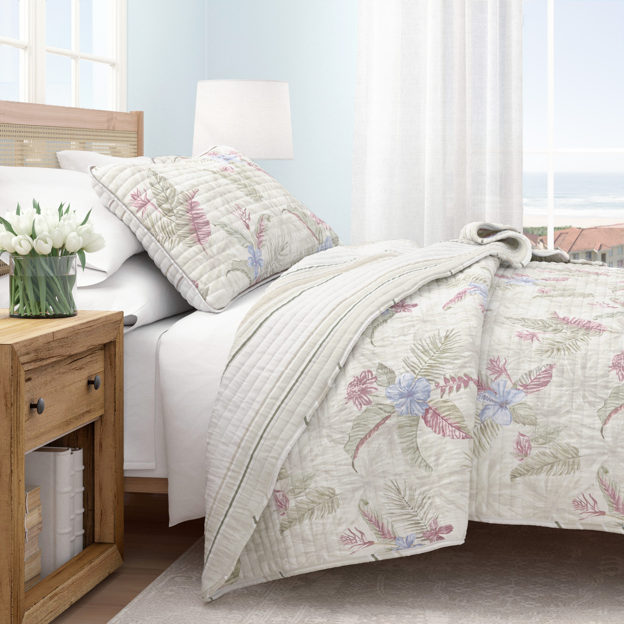 FreshFolds Cotton Quilt Set & Reviews | Wayfair