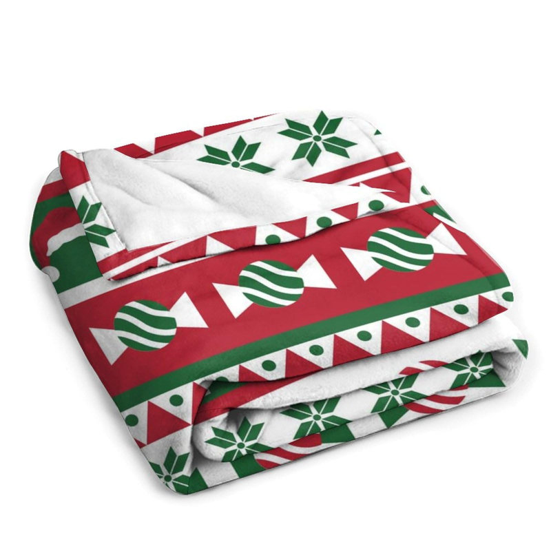 HIRVOK Christmas Throw Blanket | Wayfair