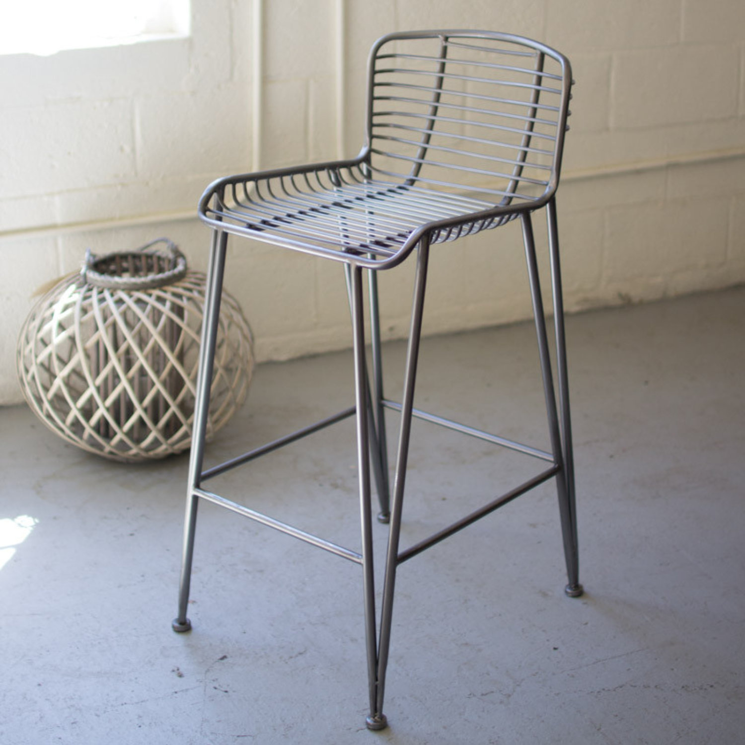 Ivy Bronx Metal Accent Stool - Wayfair Canada