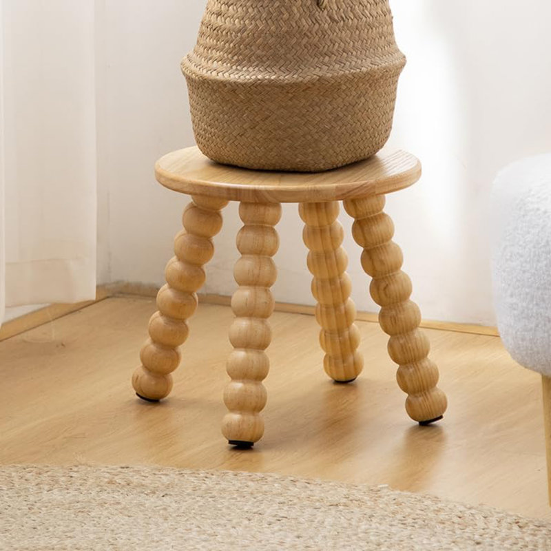 Dakota Fields Wooden Stool Display Stand | Wayfair