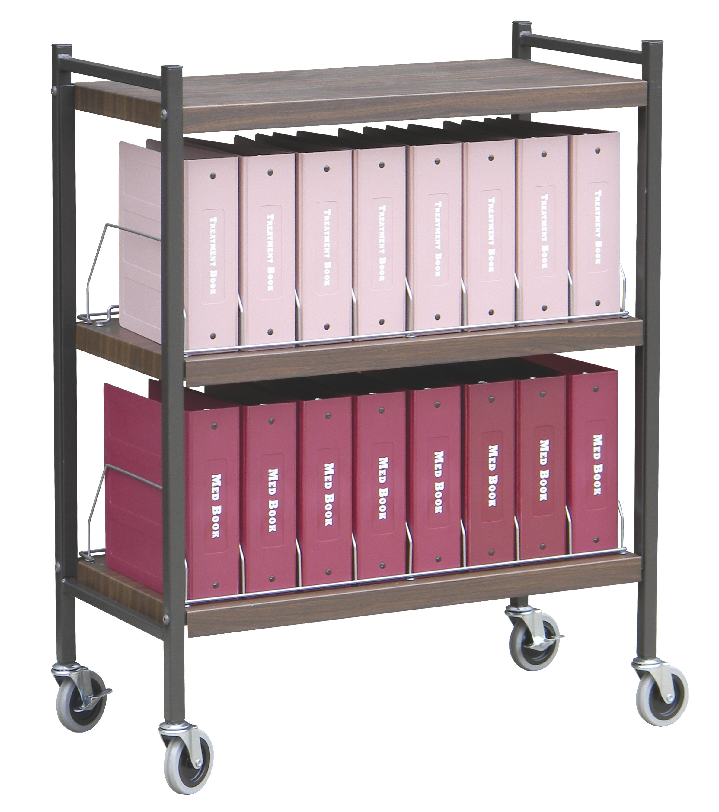 Omnimed Big Beam Standard 16 Cap File Cart | Wayfair