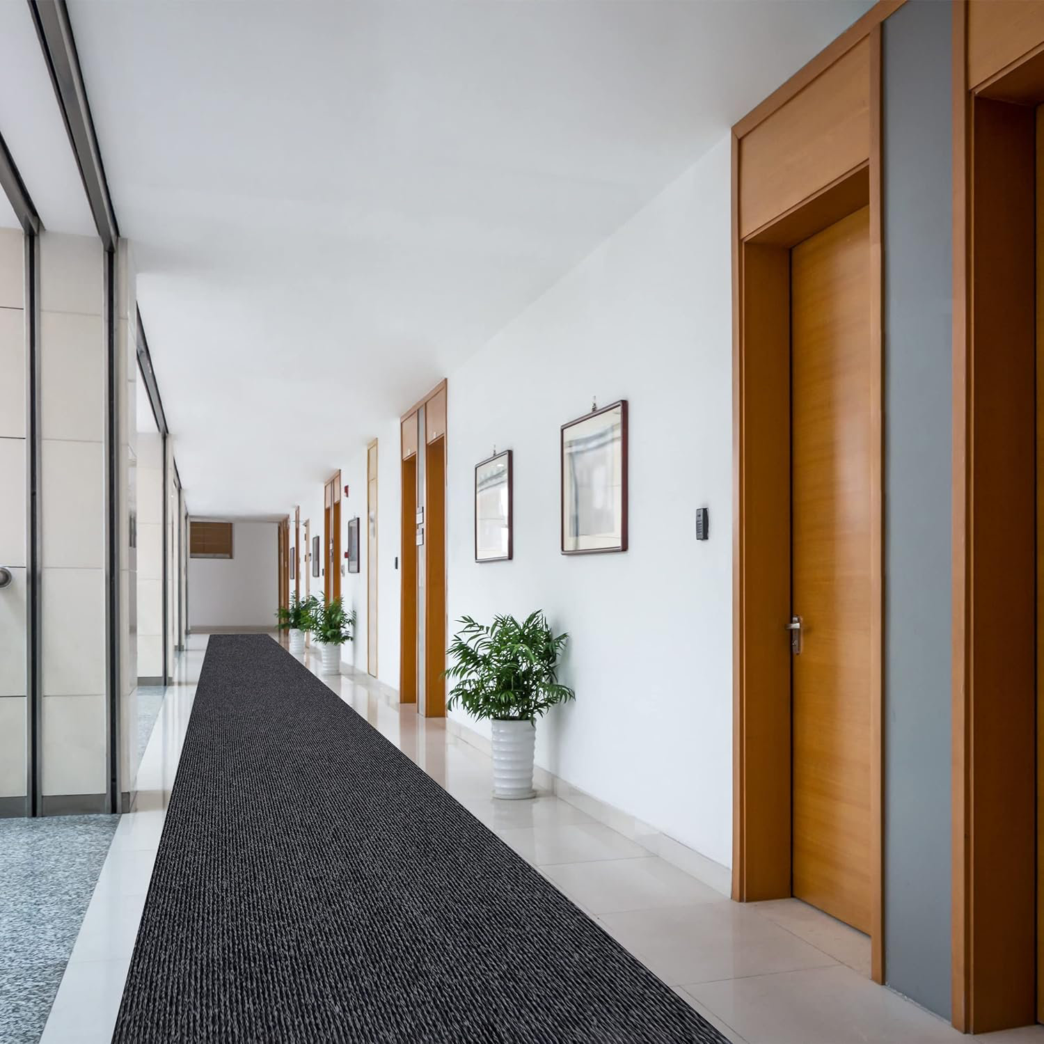 Ebern Designs Runner Emmory Indoor/Outdoor Area Rug with Non-Slip Backing | Wayfair