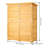 WFX Utility™ Outdoor Waterproof Wooden Storage Shed with Metal Frame ...