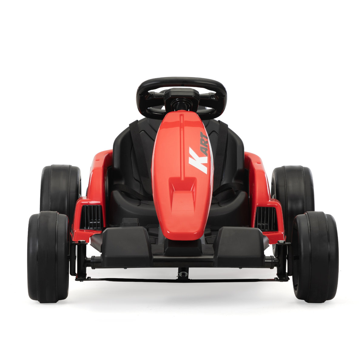 TOBBI_TOYS 24V Kids Power Wheels Ride on Toy Go Kart with One-Button ...