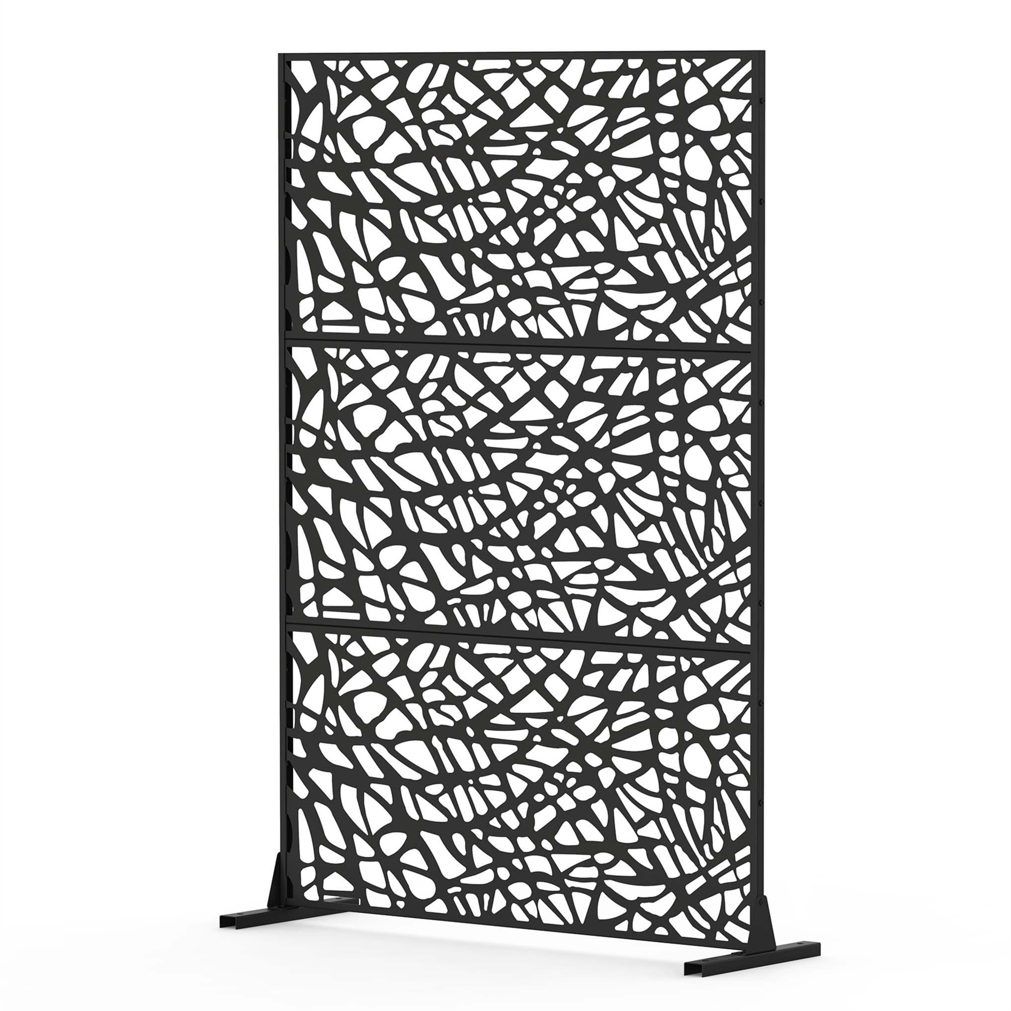 Ivy Bronx Metal Privacy Screens And Panels With Free Standing ...