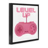 Ivy Bronx Girl Gamer Pink Level Up Floating Frame, design by Yass ...