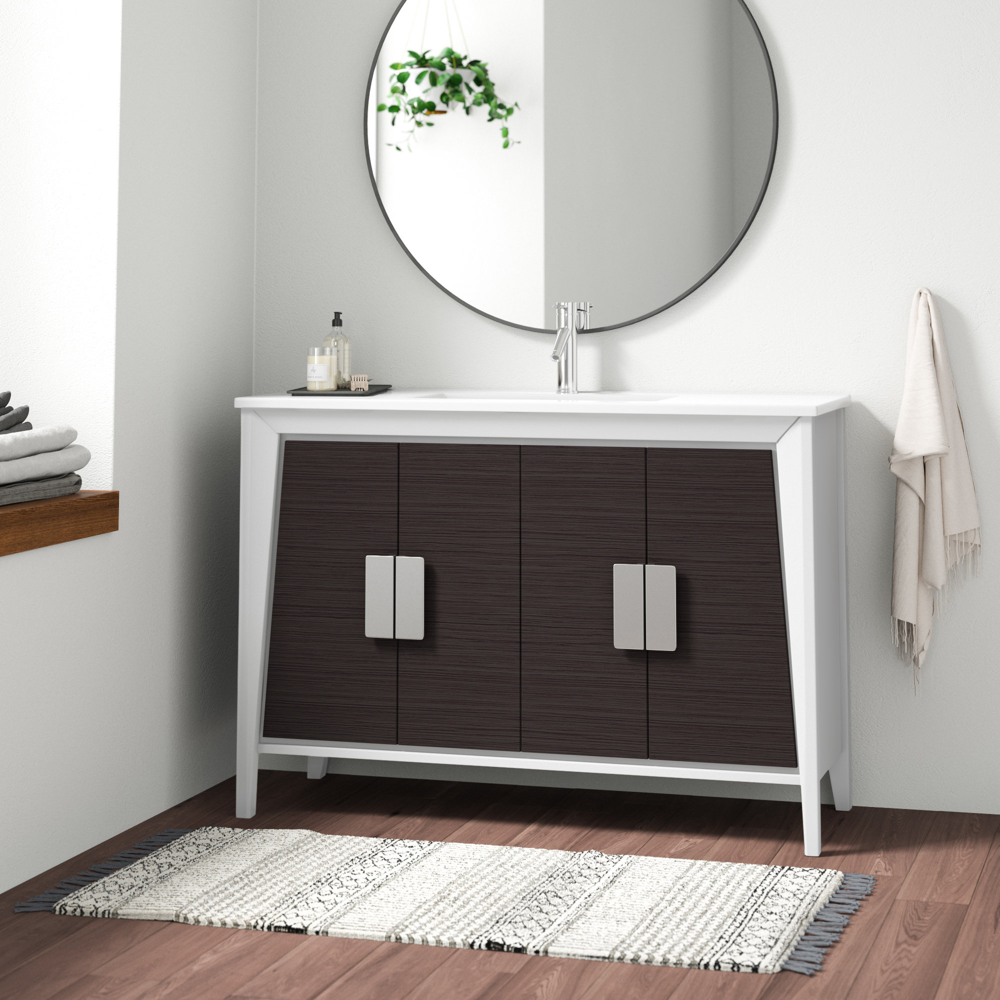 Ivy Bronx Heyer 48" Single Bathroom Vanity Set "& Reviews" - Wayfair Canada