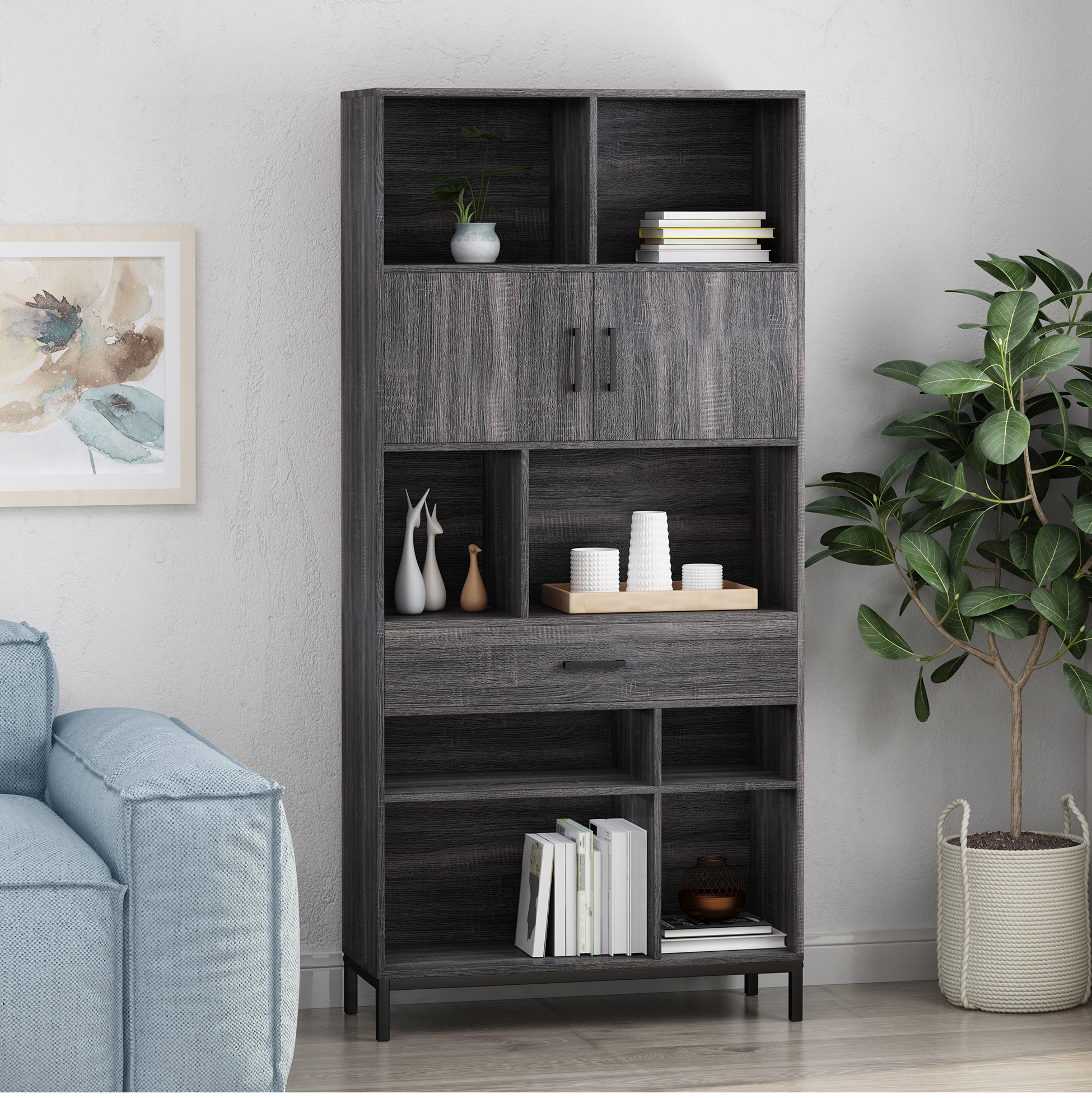 Hokku Designs CUBE UNIT BOOKCASE | Wayfair
