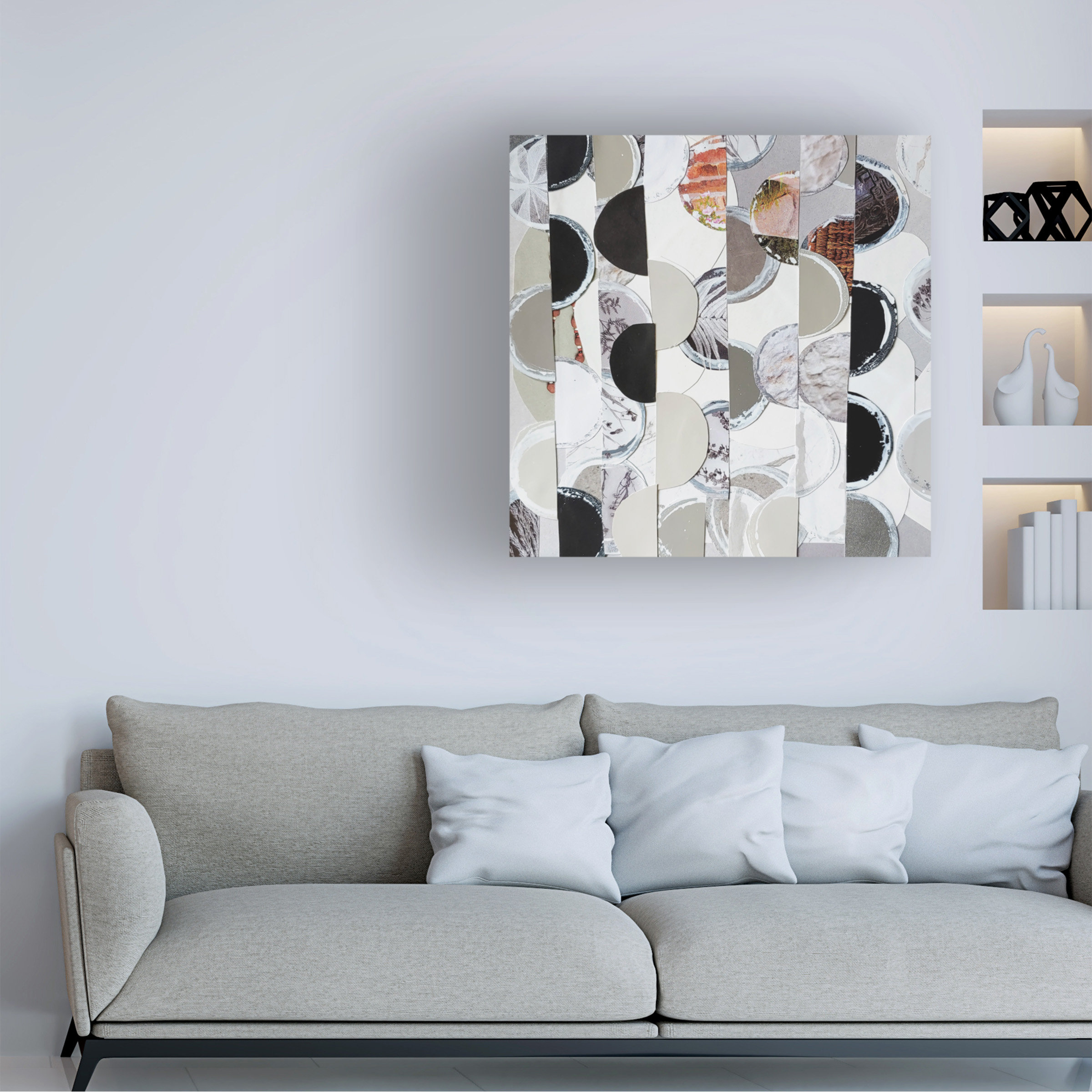 Wrought Studio™ Modern & Contemporary Chocolate Gelato II On Canvas ...