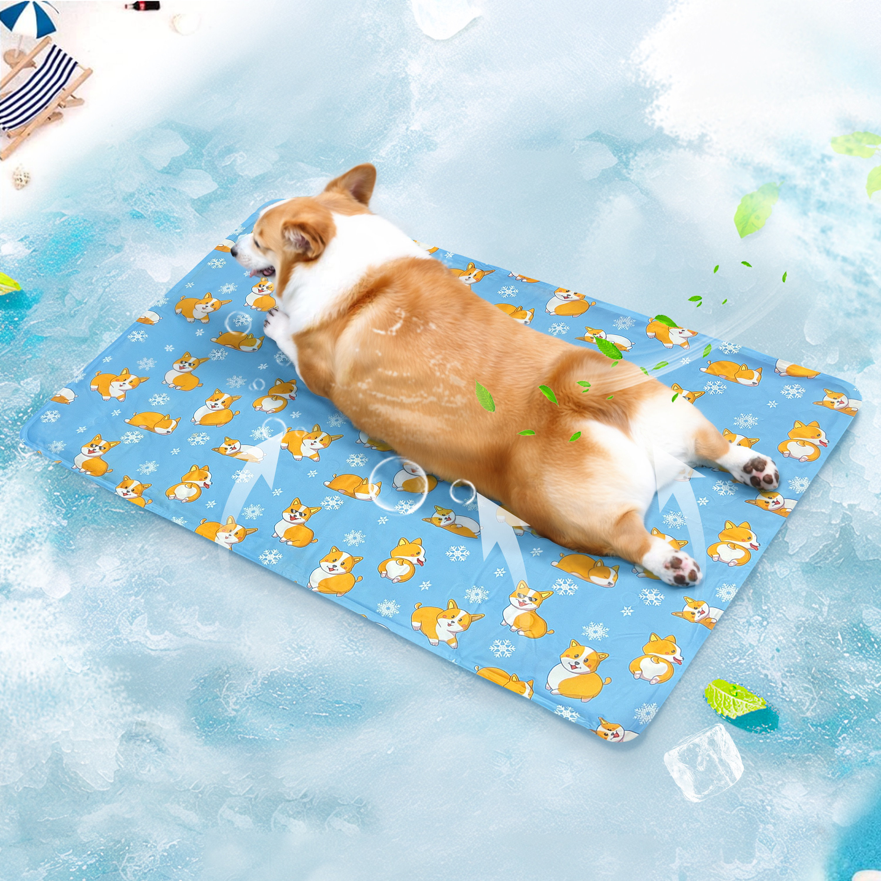 WOWMAX Dog Cooling Mat Dog Mat with Self Cooling | Wayfair