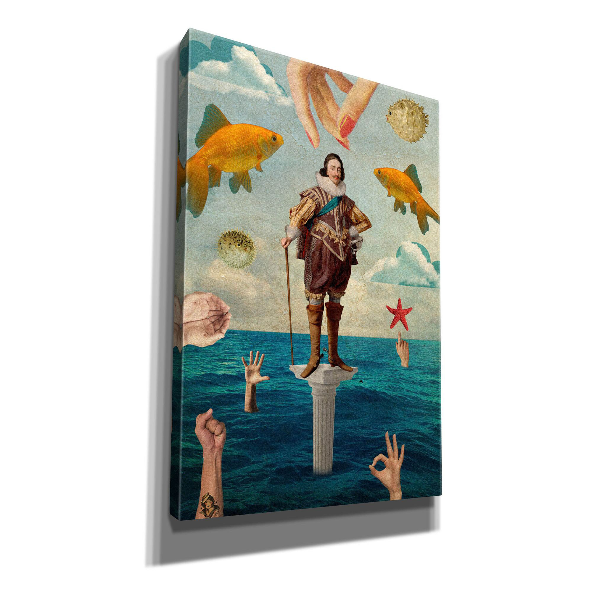 Epic Graffiti 'Checkmate' By Elo Marc, Canvas Wall Art | Wayfair
