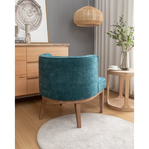 George Oliver Karoll Upholstered Barrel Chair | Wayfair