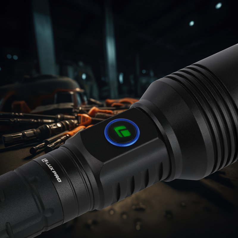 LUXPRO 7.75'' Plug-in Integrated LED Flashlight | Wayfair