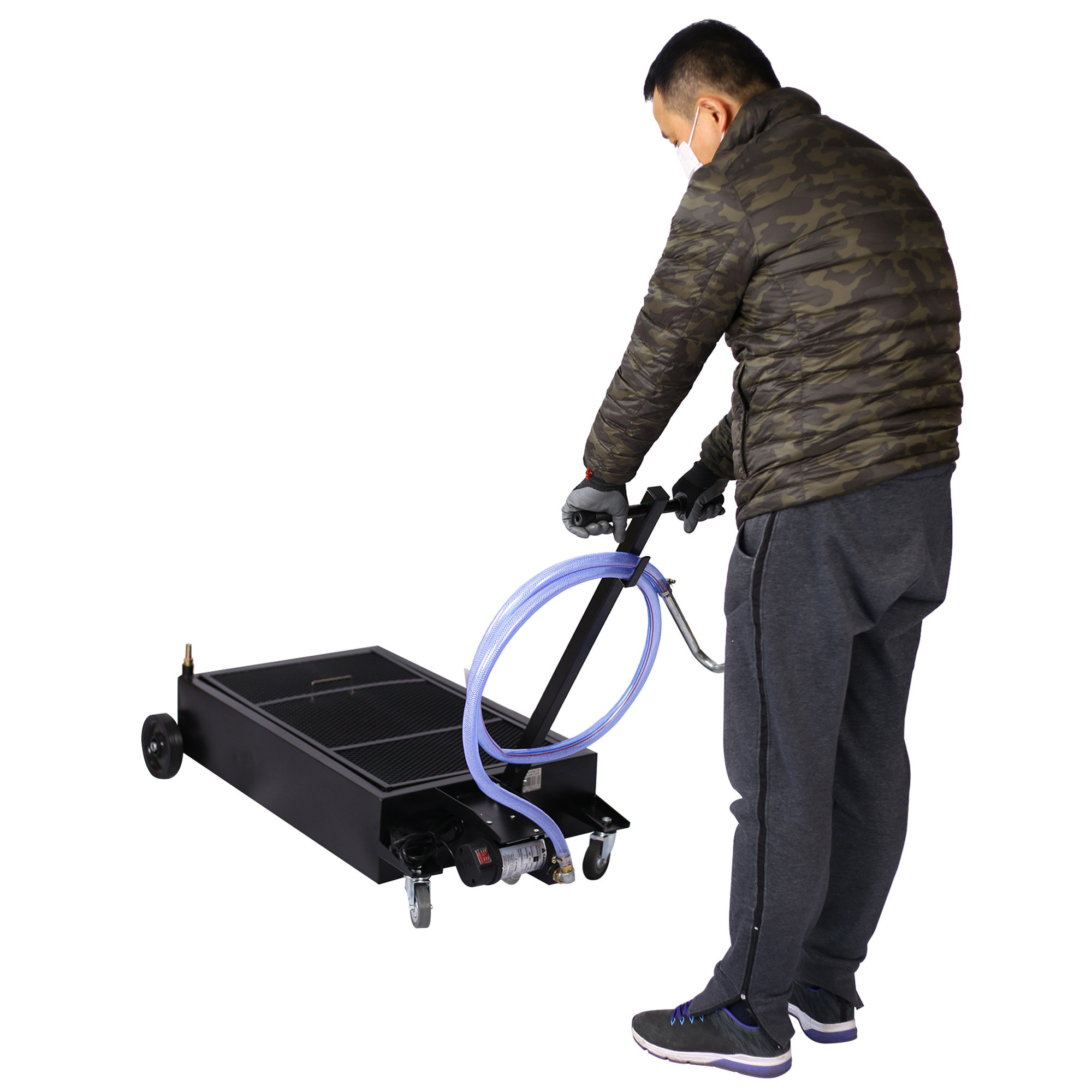 FOSHANZHENGONG 20 Gallon Low Profile Oil Drainer ,With Electric Pump ...