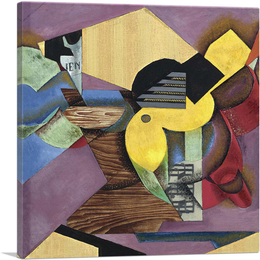 ARTCANVAS Guitare 1913 On Canvas by Juan Gris Print - Wayfair Canada