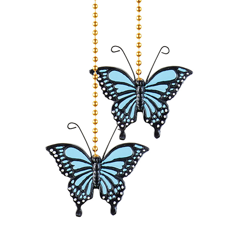 Winston Brands Hand-Painted Butterfly Ceiling Fan Pull Chain | Wayfair