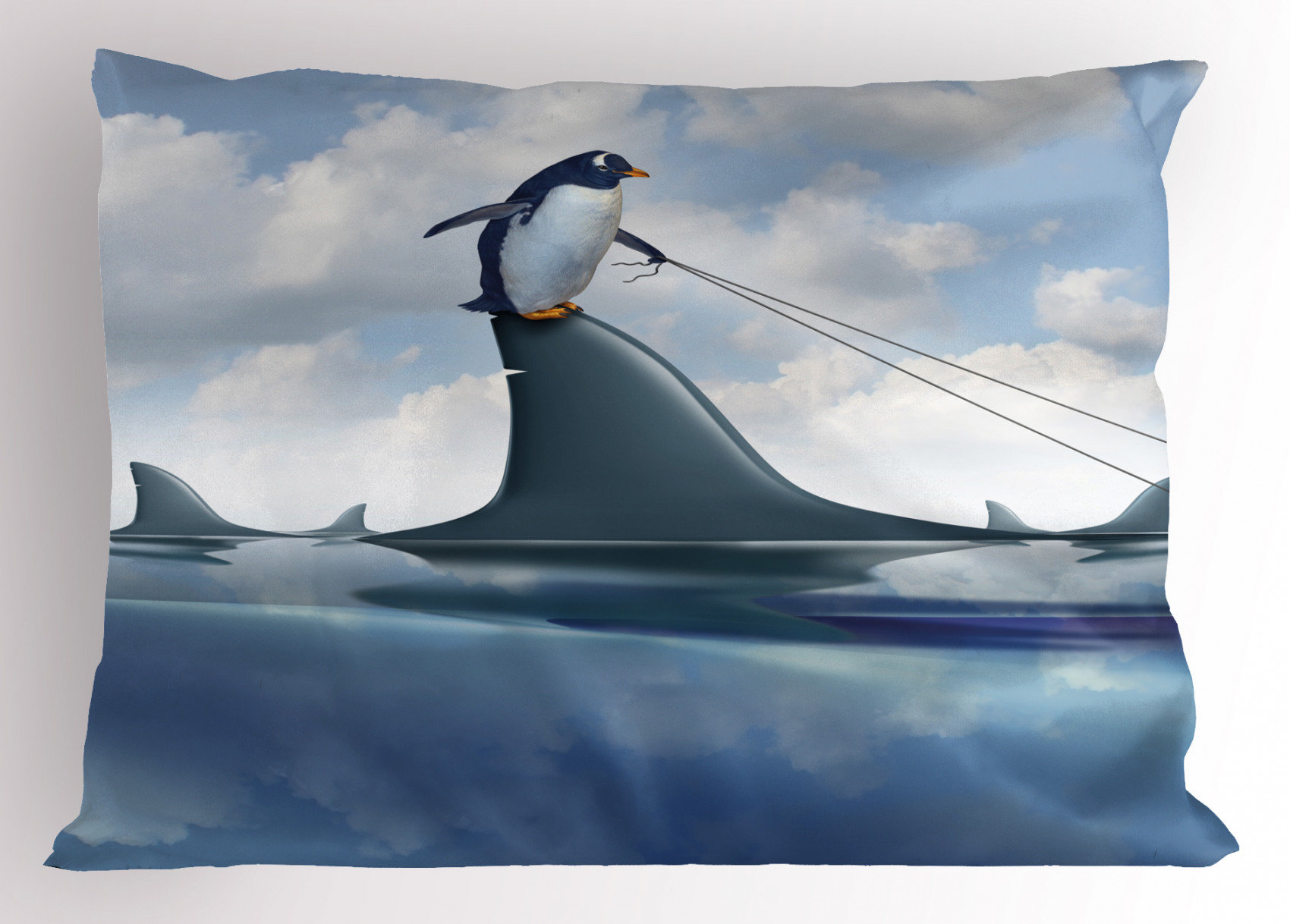 Ambesonne Shark Sham | Wayfair