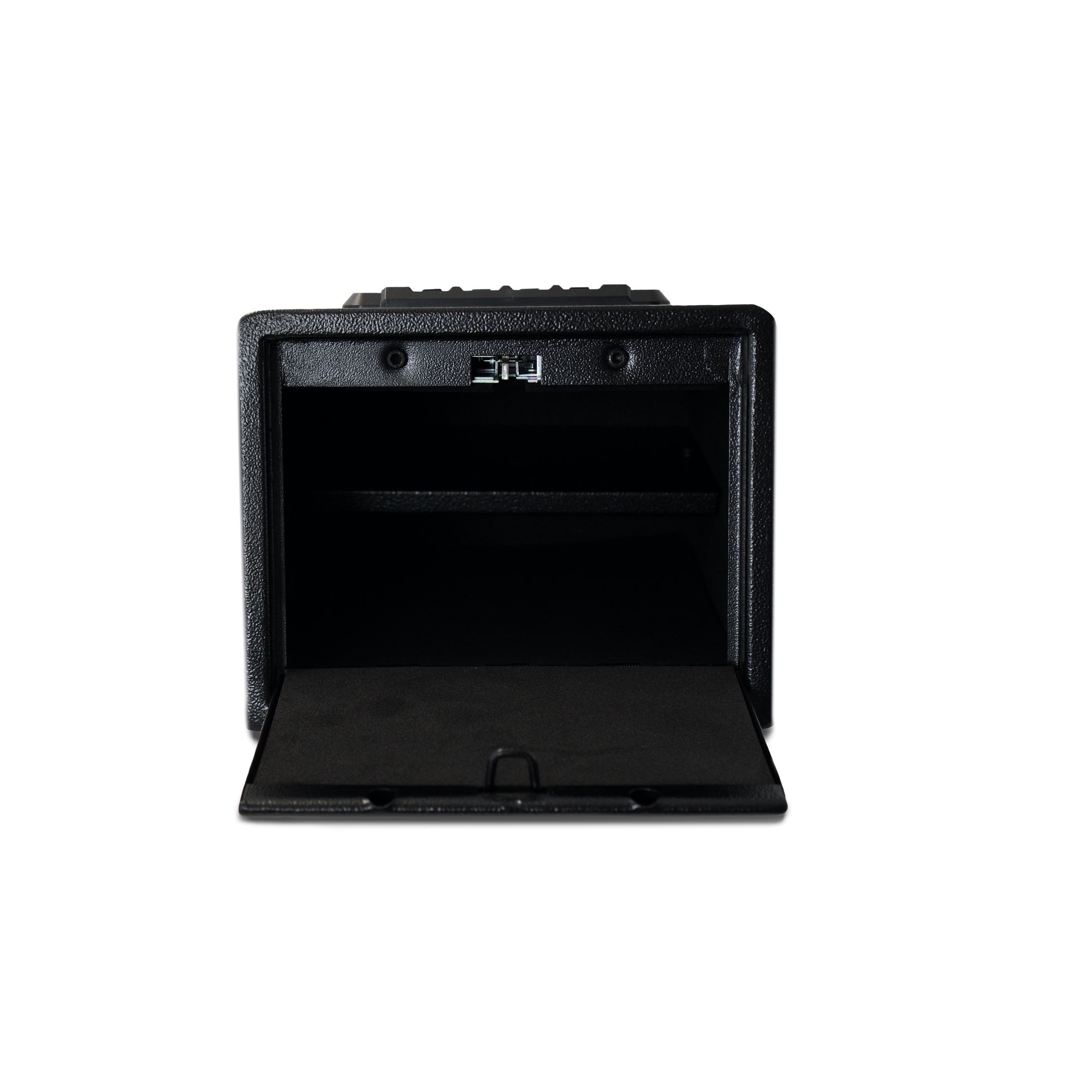 PlywoodPath Matte Black Steel Large Quick Access Vault For Storage - 9. ...