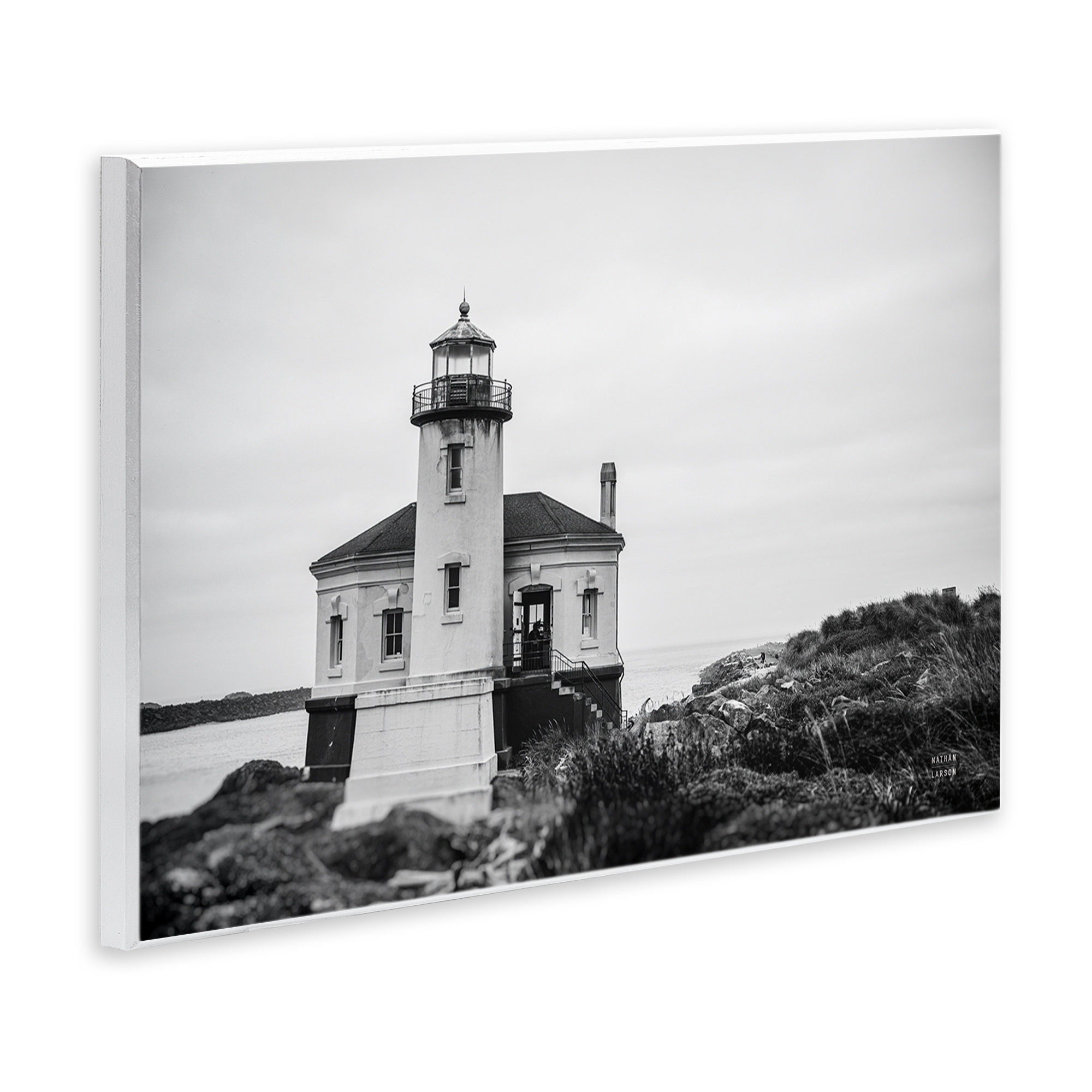 Ebern Designs Looking Out Lighthouse Wall Plaque Art by Nathan Larson ...