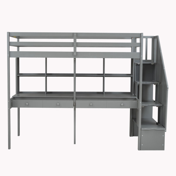 Red Barrel Studio® Zaneb Solid Wood Platform Bed | Wayfair