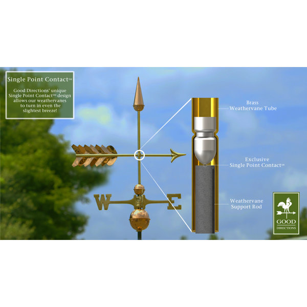 Good Directions Arrow Weathervane & Reviews | Wayfair