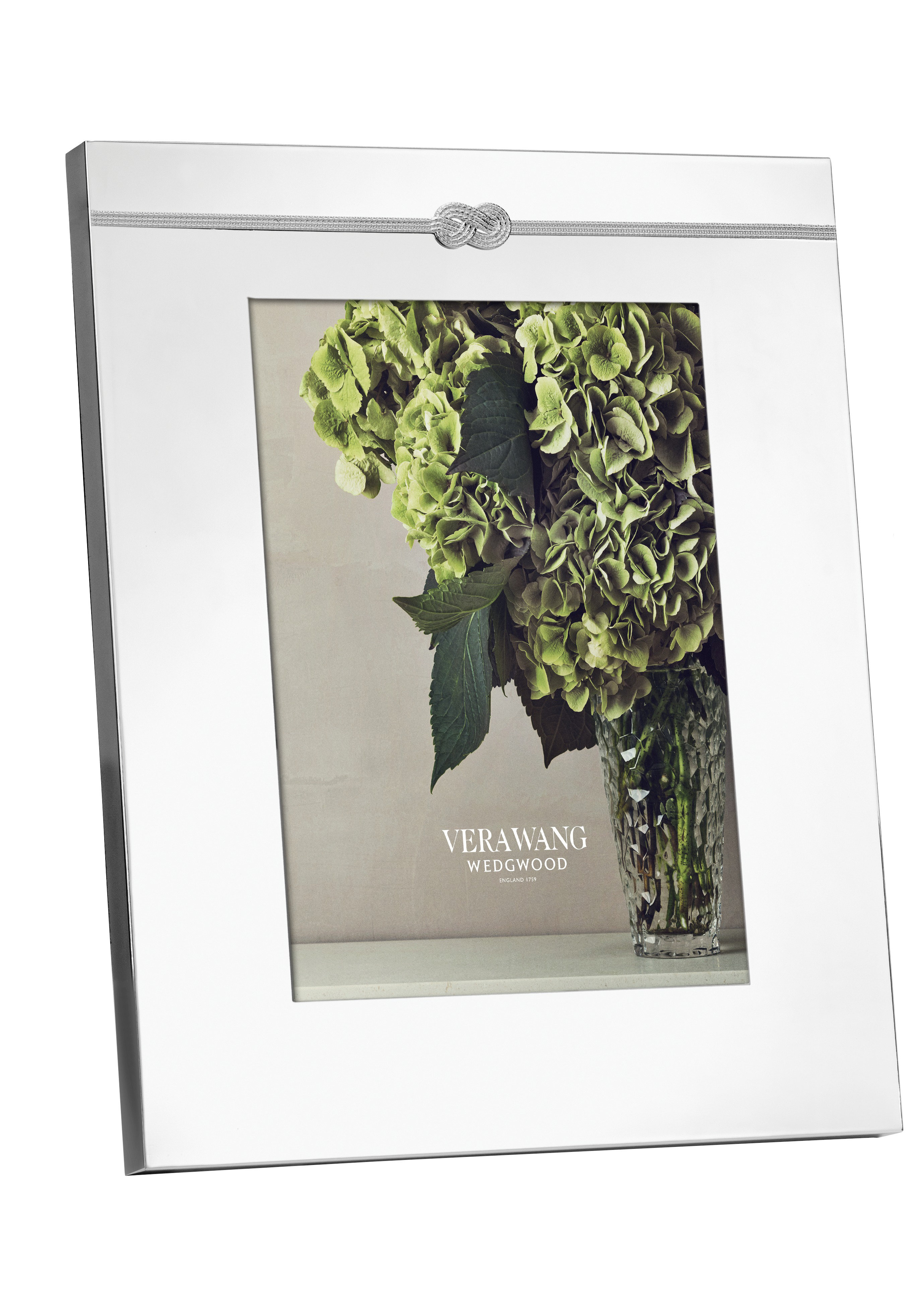 Vera Wang Infinity Single Picture Frame in Silver | Wayfair