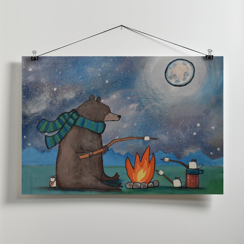 Happy Larry Campingbearmouse | Wayfair.co.uk