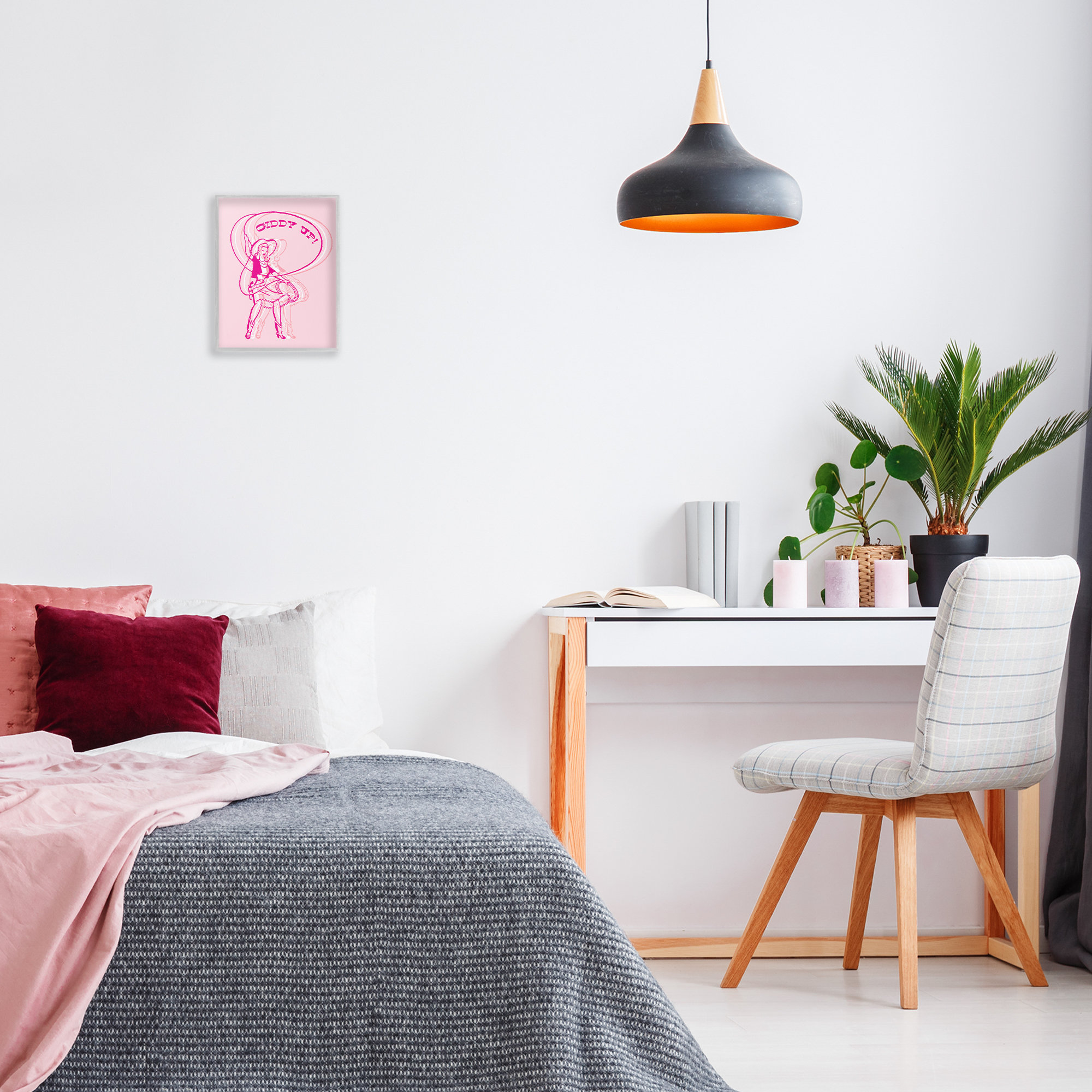 George Oliver Giddy Up Rodeo Girl Framed Giclee Art by Daphne Polselli ...