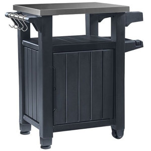 Keter Unity BBQ Side Table Graphite | Wayfair.co.uk