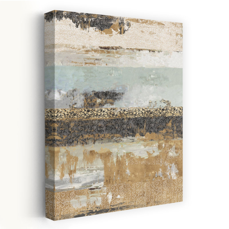Dakota Fields Bare V Abstract Rustic Contemporary Landscape Nature Art ...