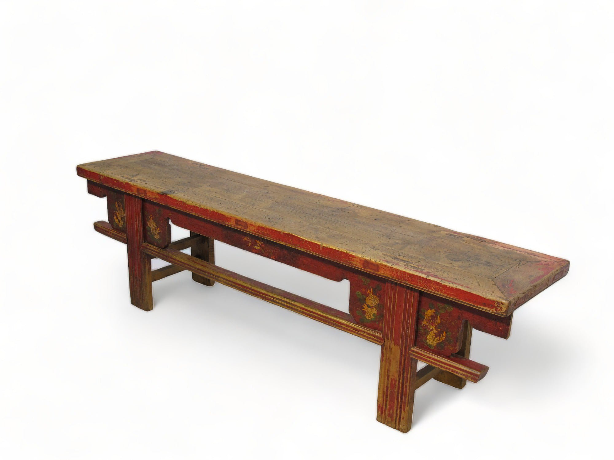 DYAG East Low 74 Inch Long Antique Chinese Bench Console Table | Wayfair