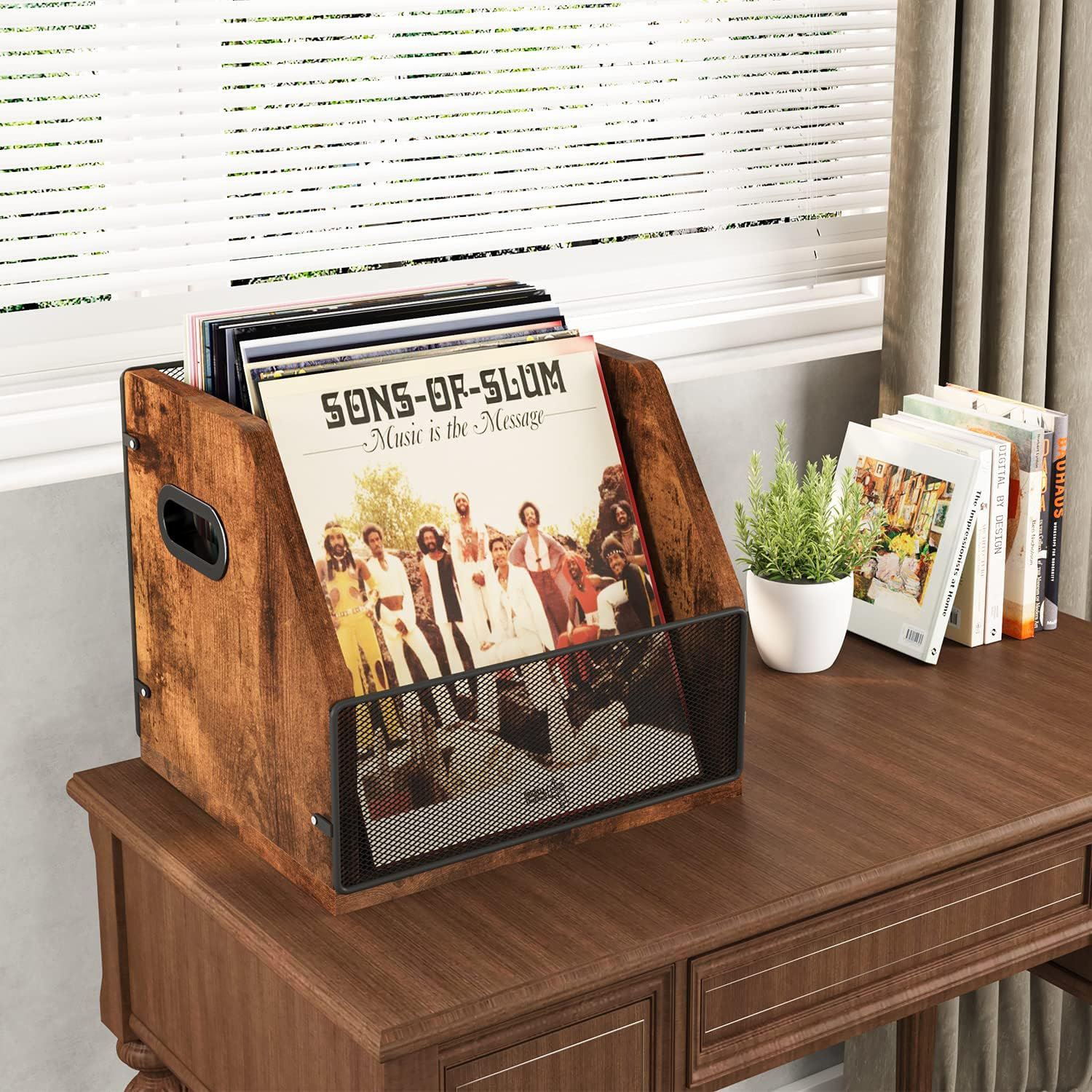 Shimano 2 Pack Vinyl Record Storage, Album Storage For Vinyl Records ...