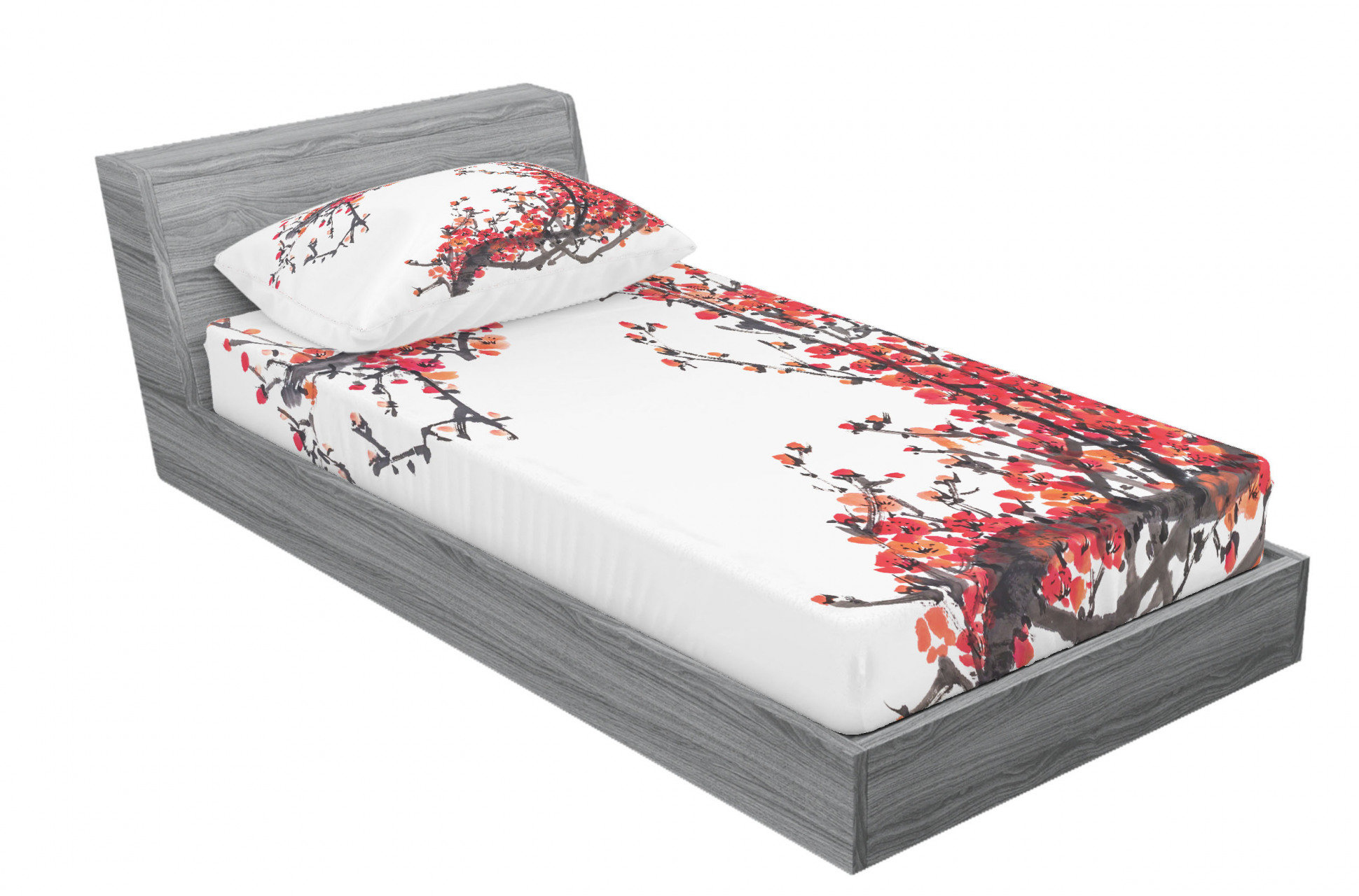 Ambesonne Japanese Sheet Set | Wayfair