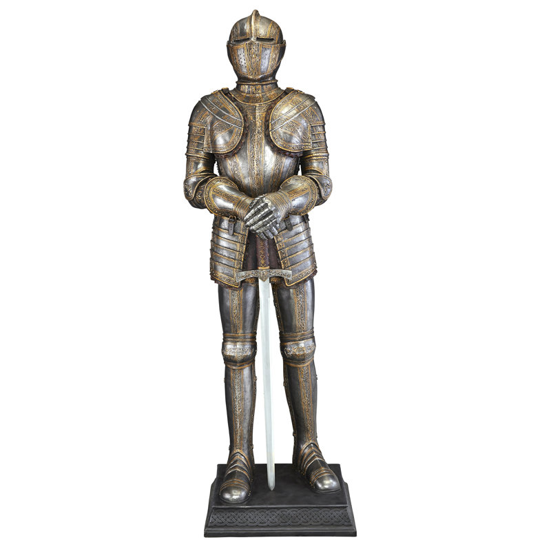 Design Toscano Knight's Guard Medieval Armor Statue & Reviews | Wayfair
