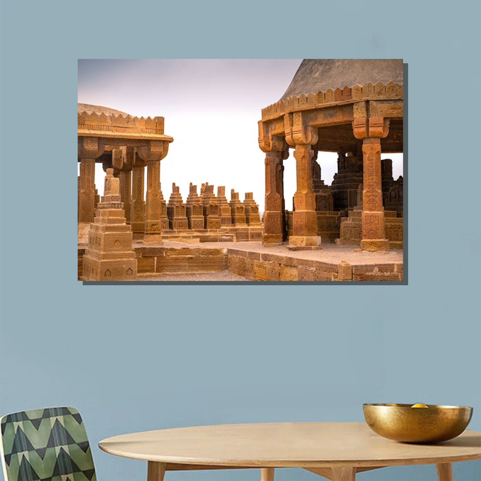 Ebern Designs Ancient Stone Temple for Historical Decor | Wayfair