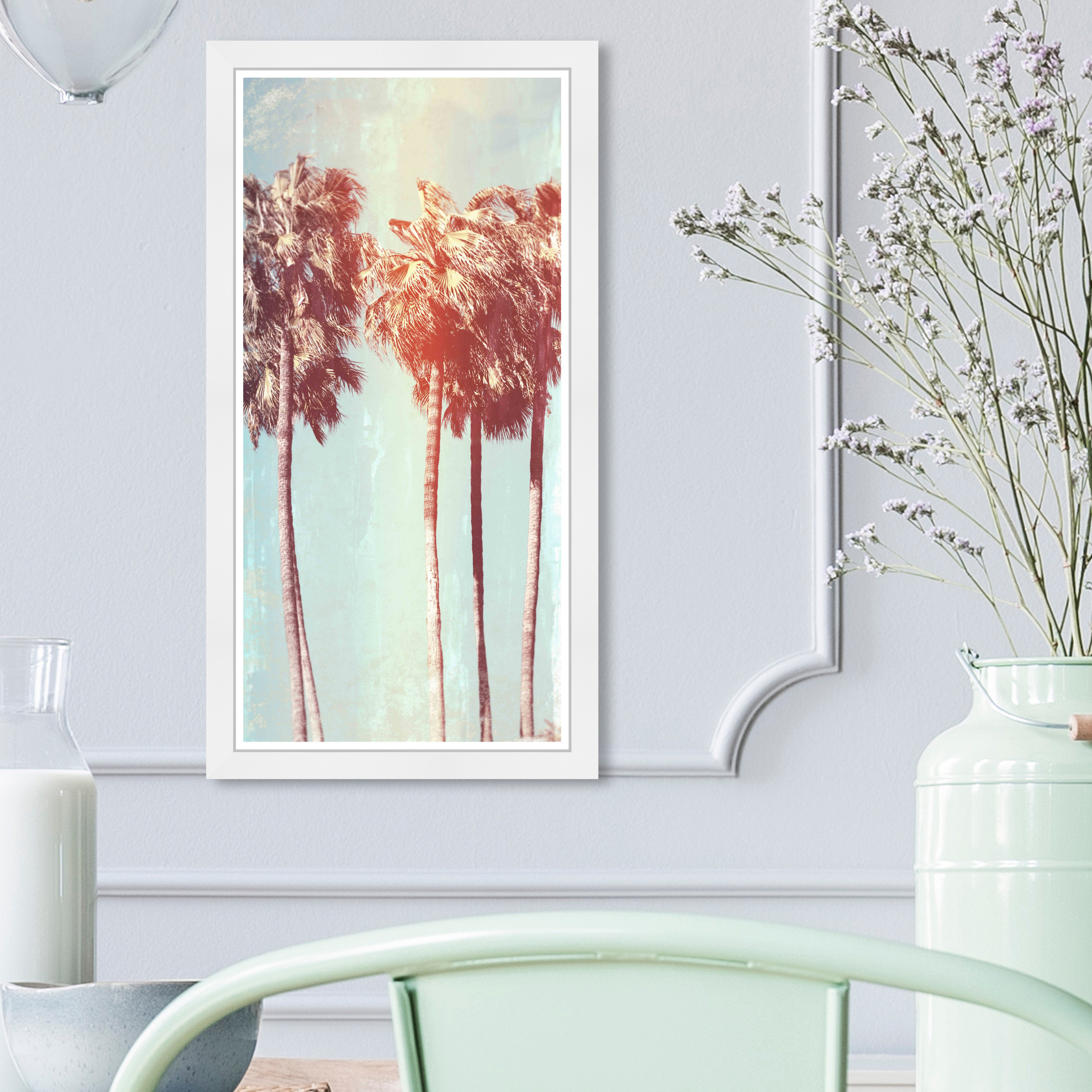 Bay Isle Home " Floral And Botanical Palm Tree Dream Trees " Painting ...