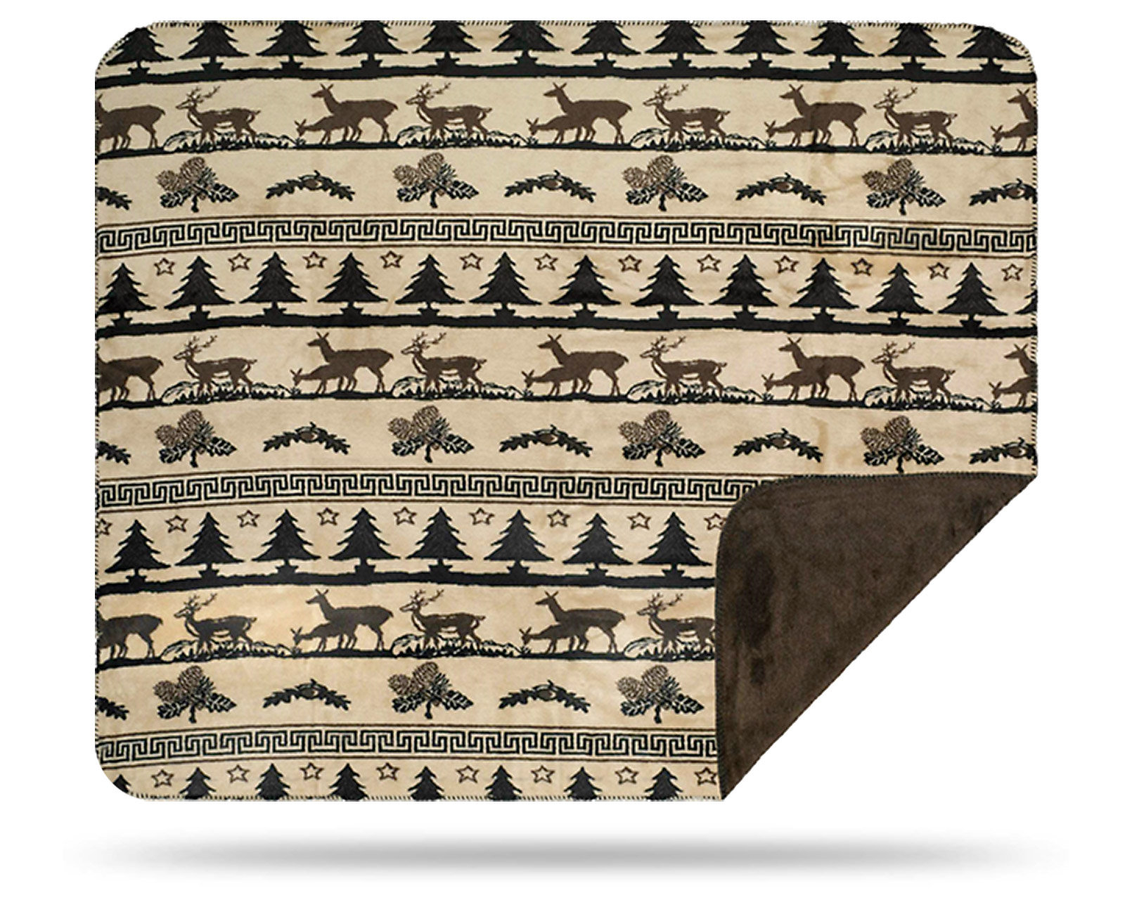 Denali Home Collection Deer Haven Blanket | Wayfair