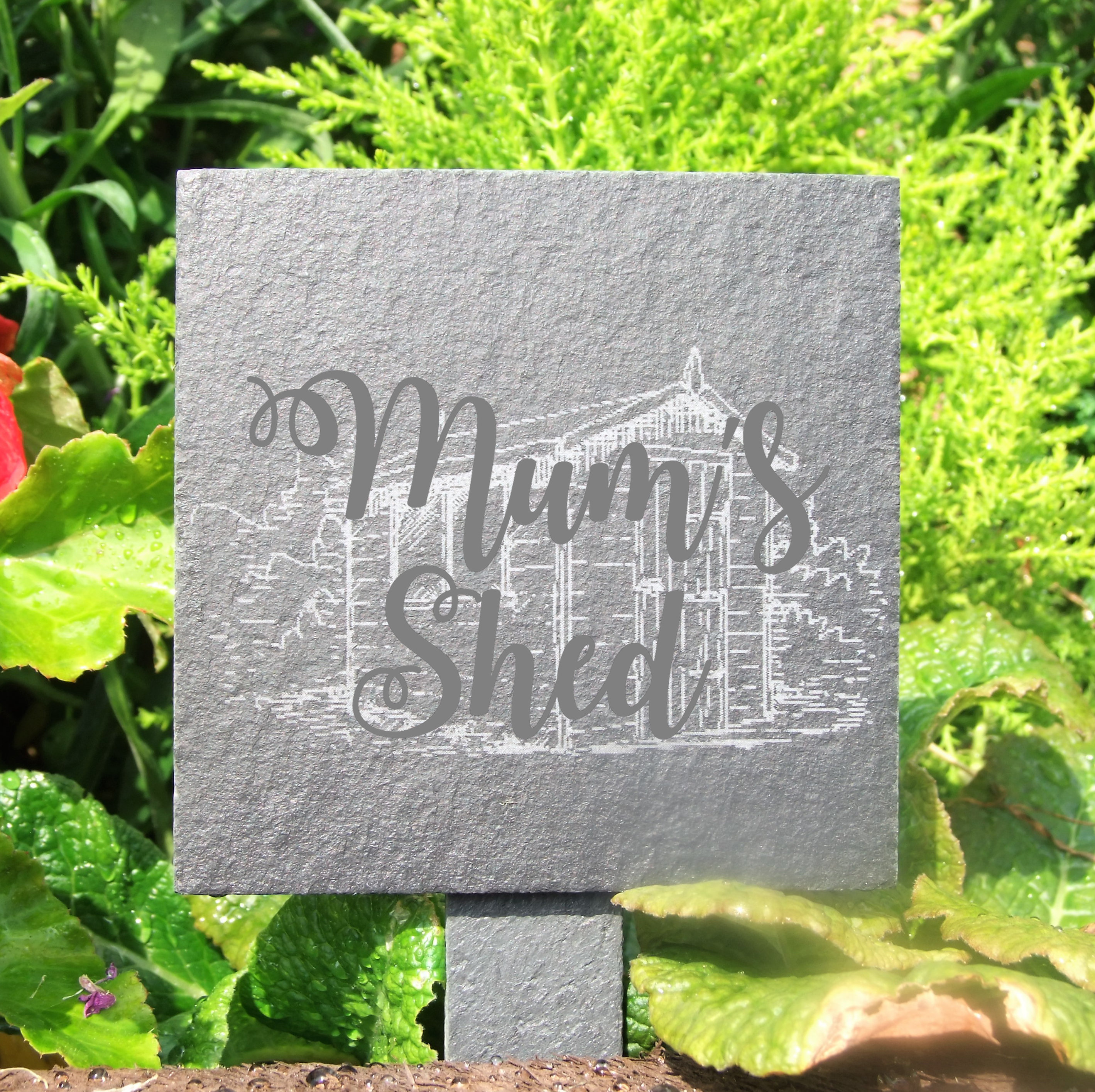 Happy Larry Nazareth Mum's Shed Garden Sign | Wayfair.co.uk