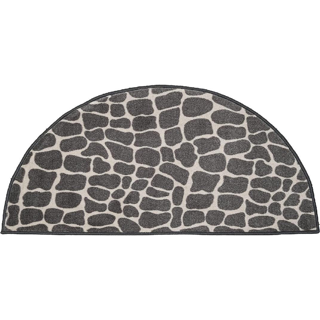 Everly Quinn Zezza Machine Woven Performance Crocodile Light Grey ...