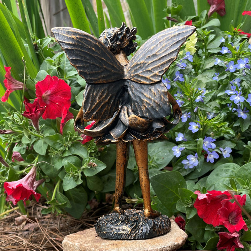 HomeStyles Suffolk Fairy Emily Garden Statue | Wayfair