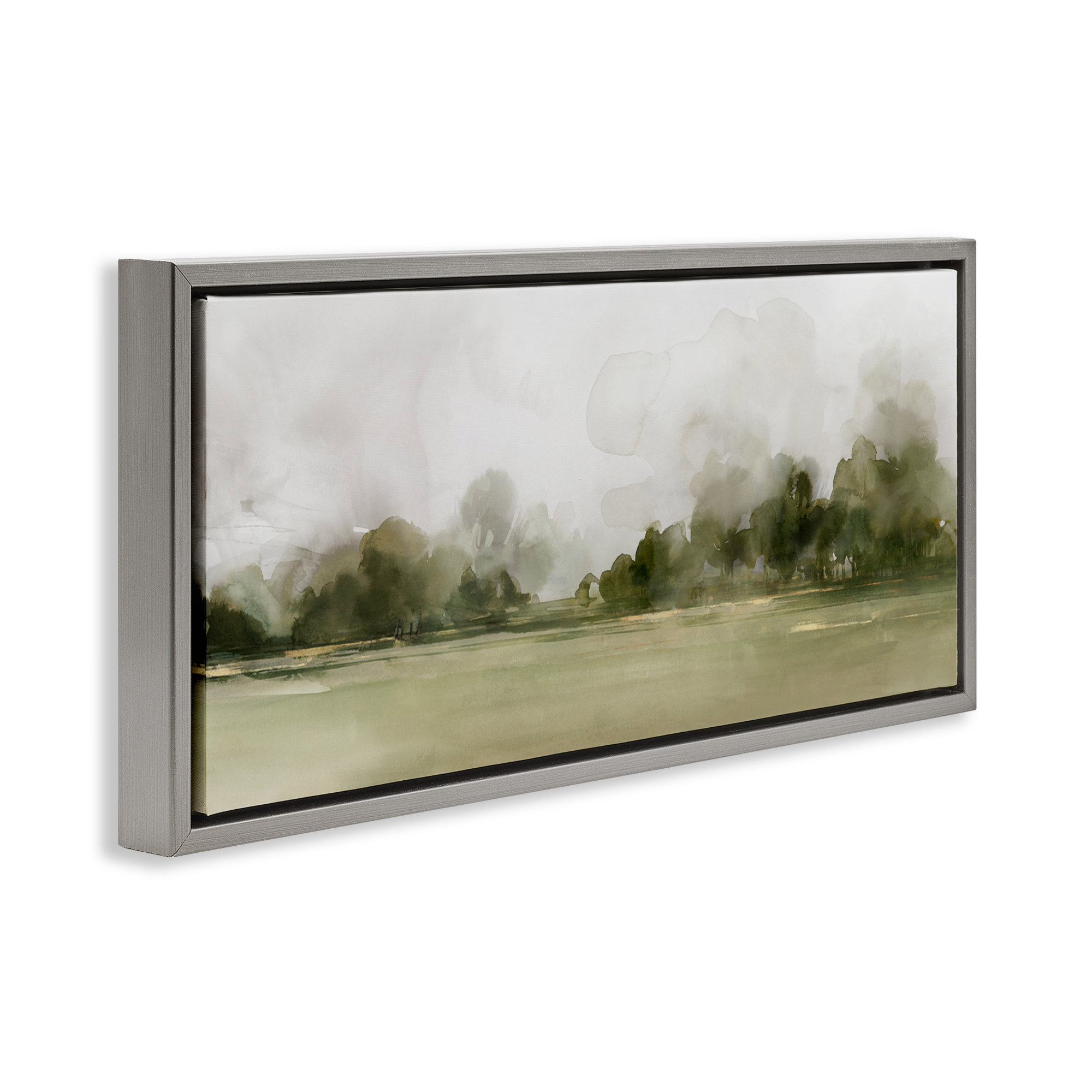 Latitude Run® Nature Meadow Whispers Floating Frame, design by Ian C ...
