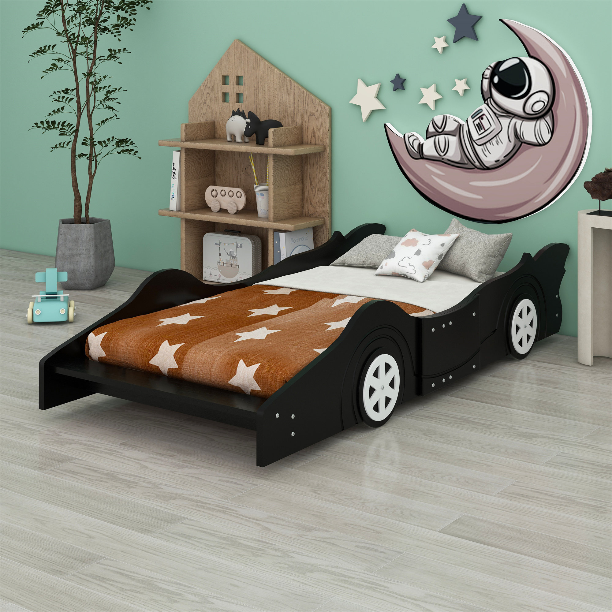 House of Hampton® Kaliope Car-Shaped Platform Bed Bed | Wayfair