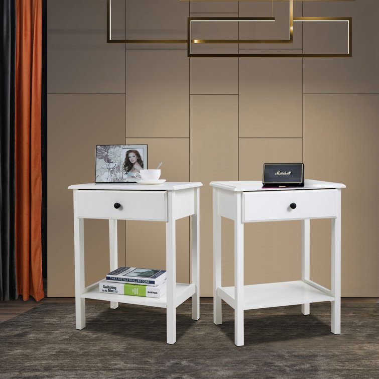 Red Barrel Studio® 2 - Drawer End Table Set | Wayfair