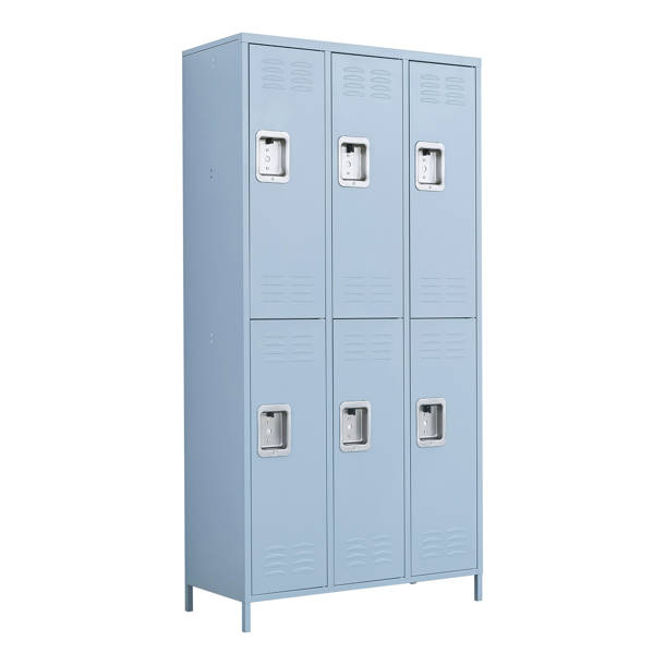 Dsarui Metal 3 - Tier 12.01'' Gym Locker with Padlock | Wayfair