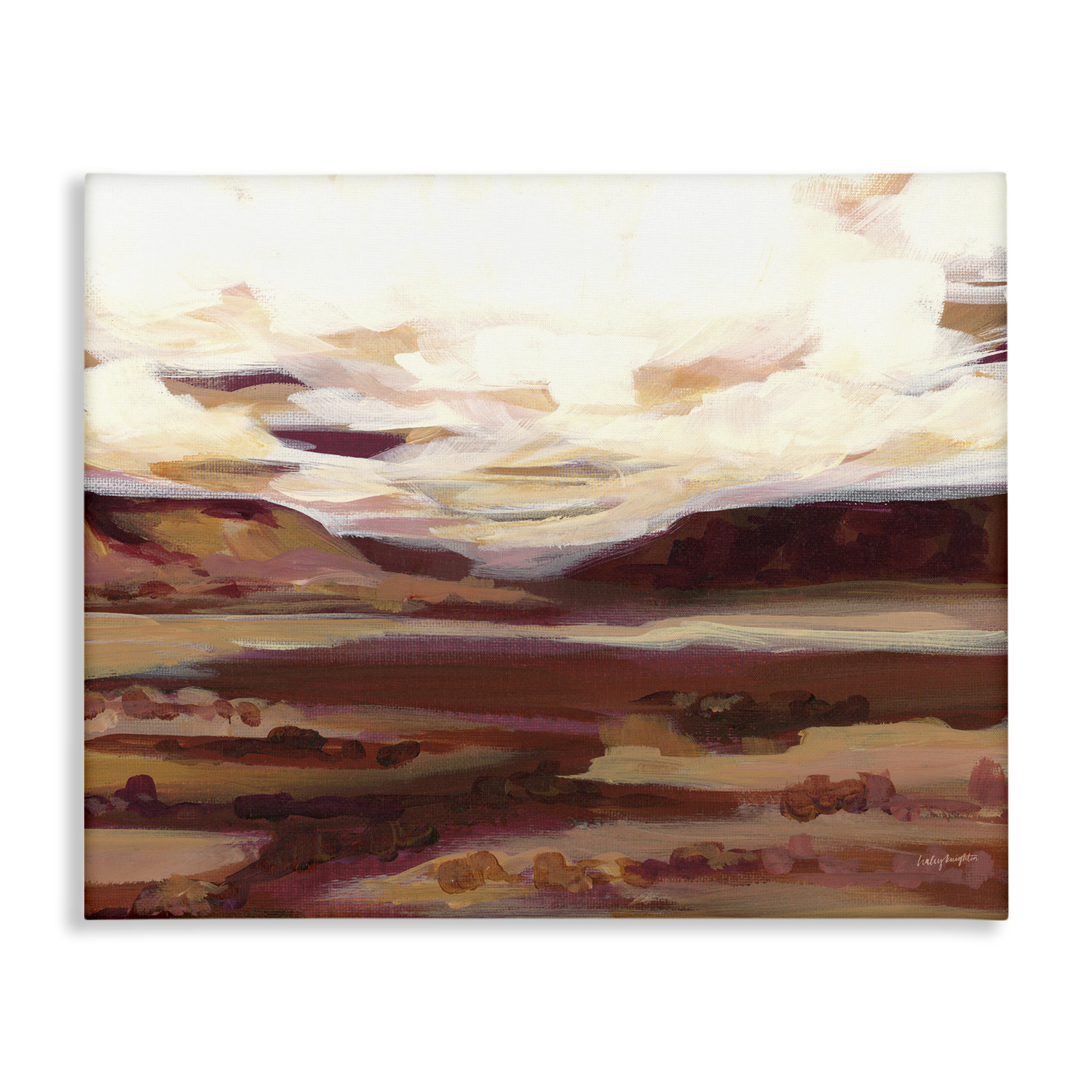 Union Rustic Canyon Mesa Landscape Canvas Wall Art by Haley Knighten ...