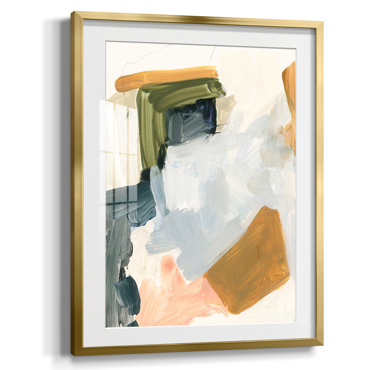 Wrought Studio™ Palette Meld I - Single Picture Frame Print | Wayfair